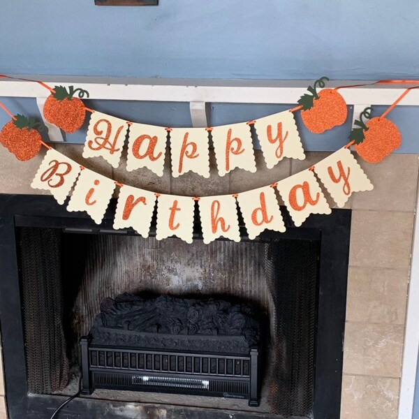 Pumpkin Birthday Decorations - Etsy