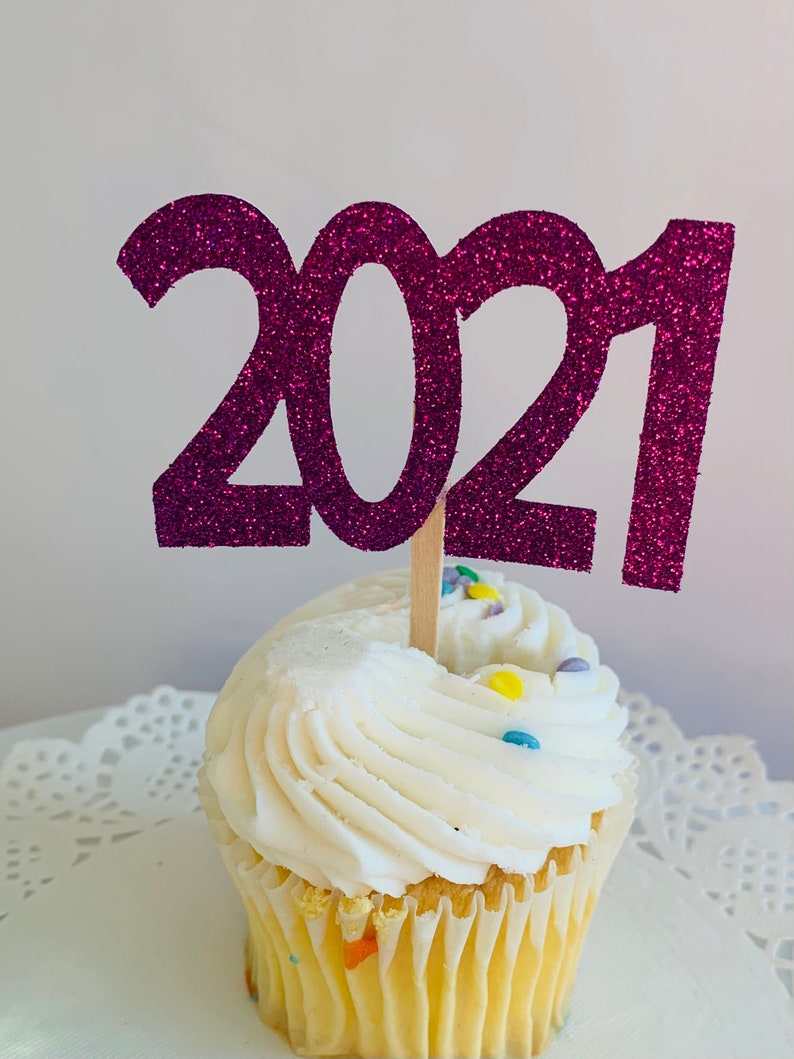 2023 Cupcake Toppers New Years Eve Party Decor Graduation - Etsy