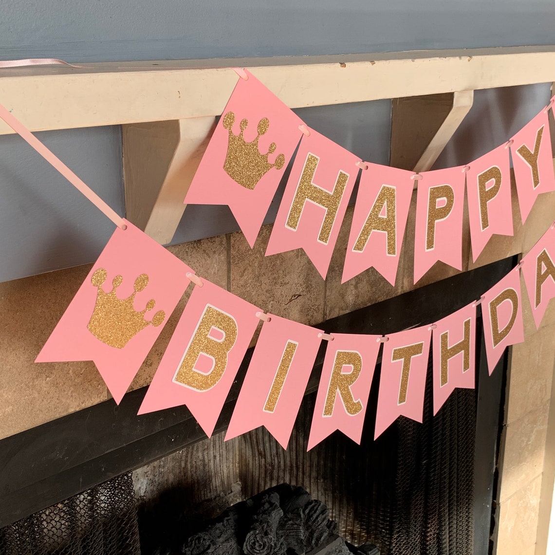 Princess Birthday Banner Princess first birthday Banner | Etsy