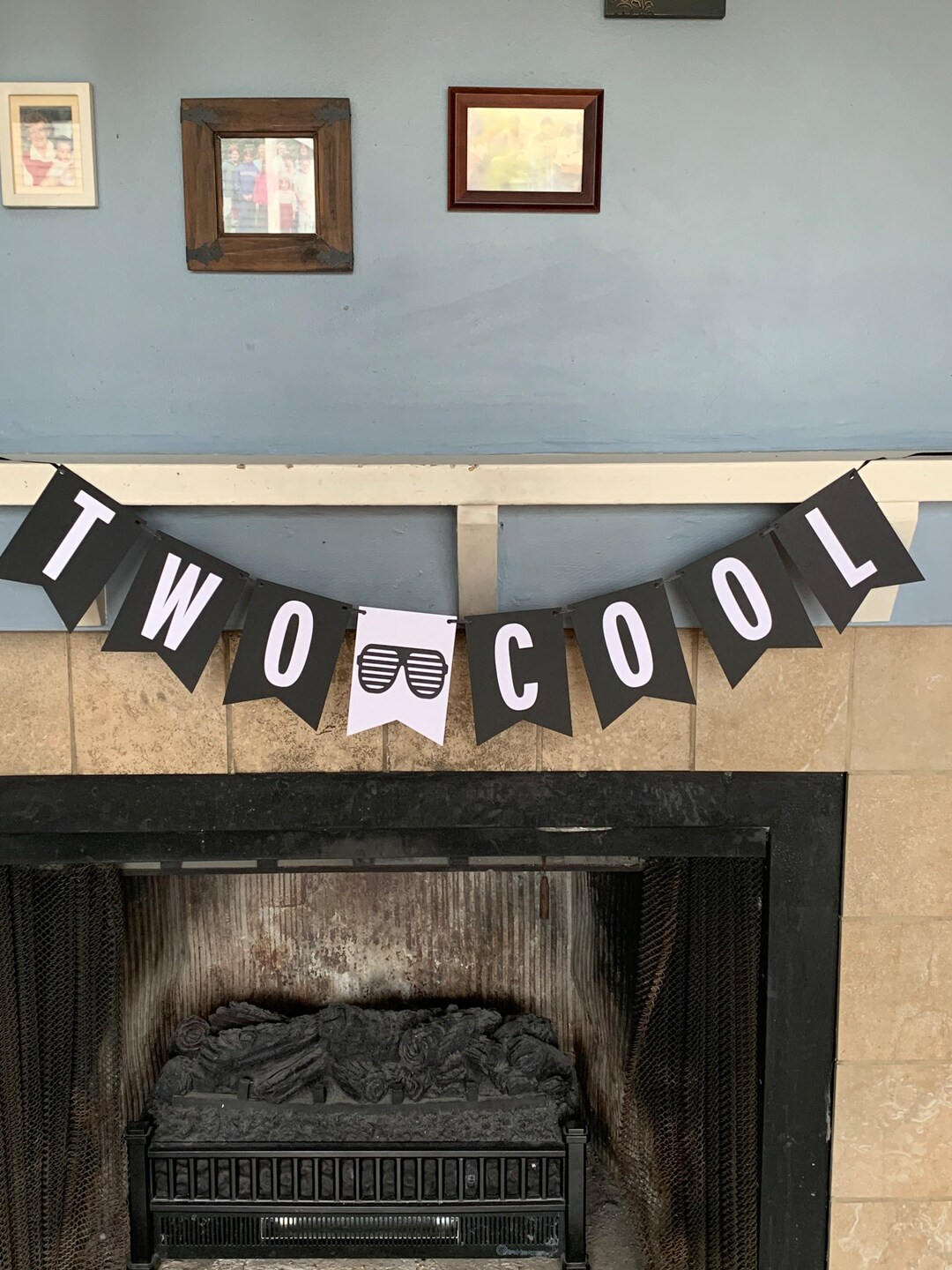 Two Cool Birthday Banner, Two Cool Birthday, Two Cool Birthday Party ...