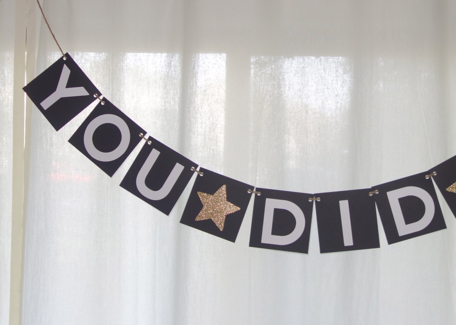 You Did It Banner Graduation Banner Congrats Banner | Etsy