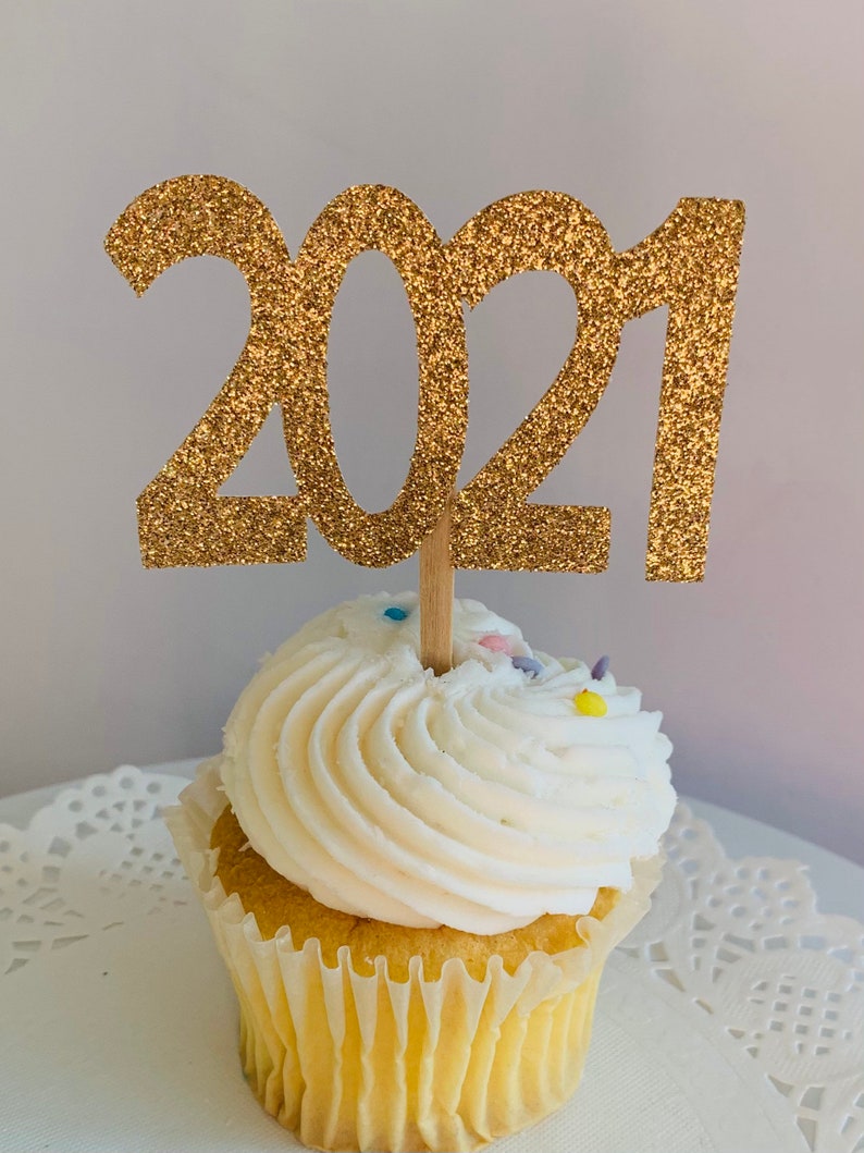 2023 Cupcake Toppers New Years Eve Party Decor Graduation - Etsy