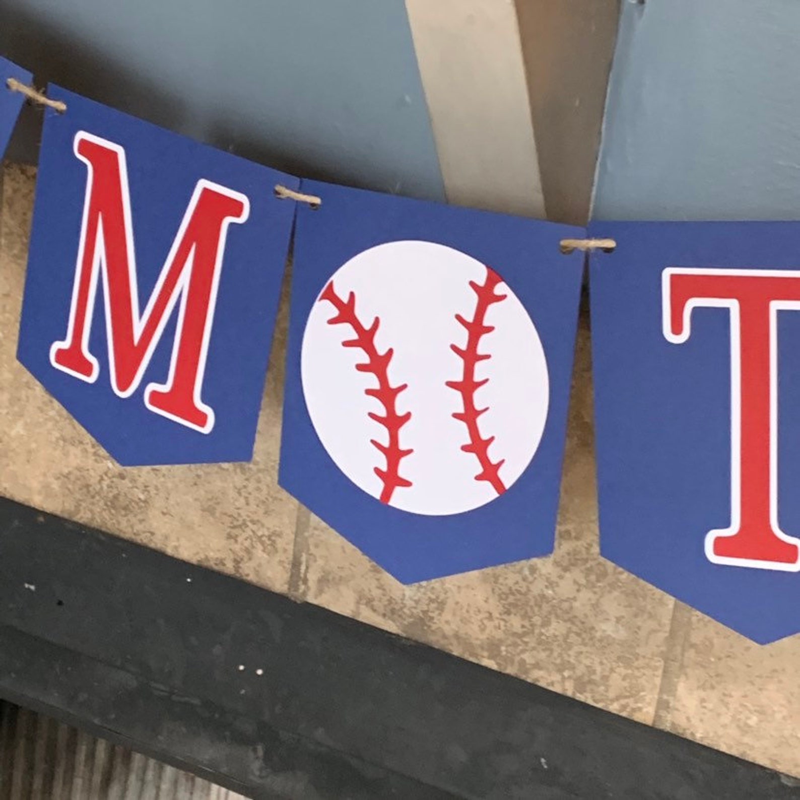 Baseball Birthday Banner Baseball First Birthday Banner | Etsy