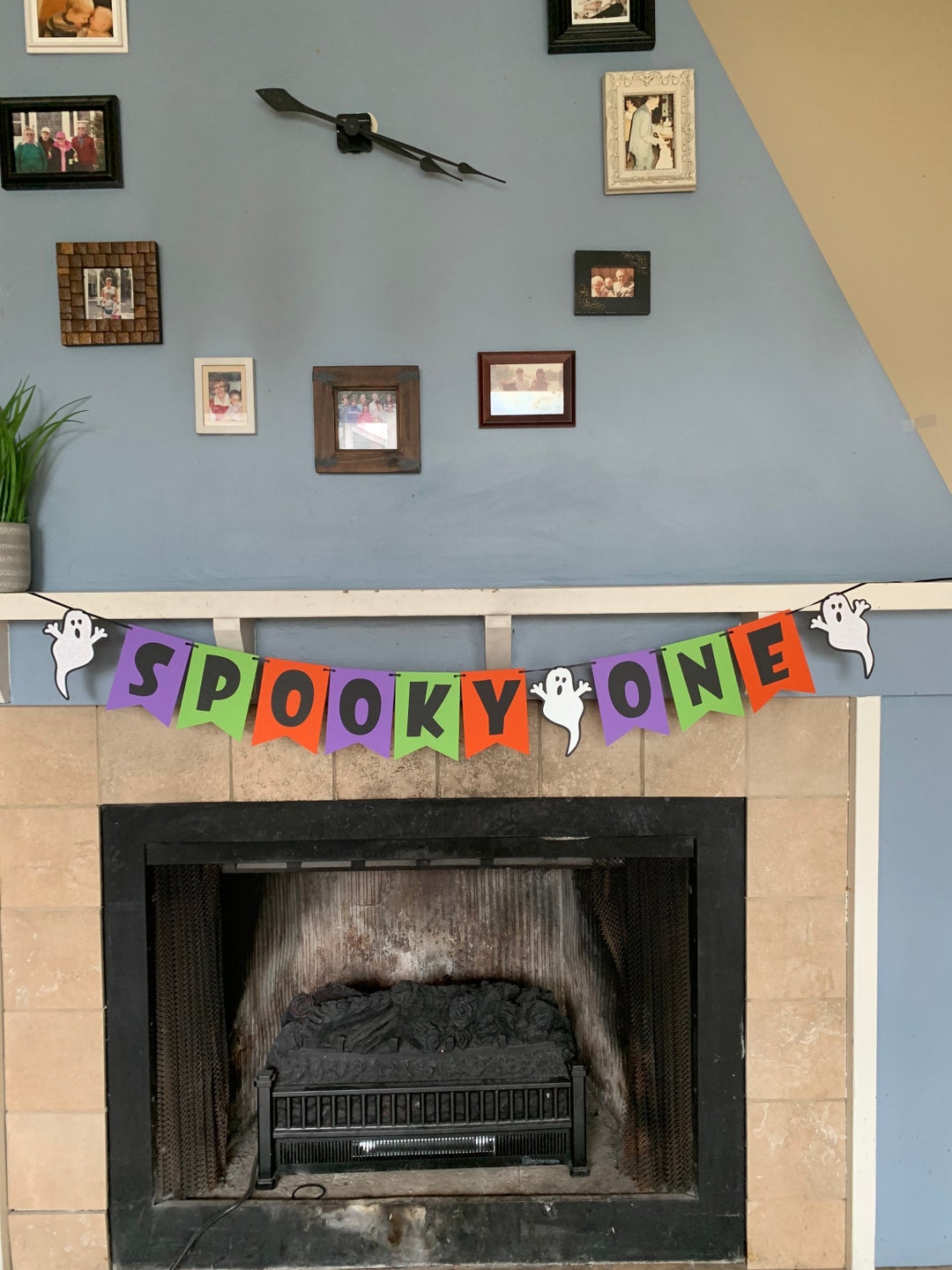 Spooky One Banner - Spooky One First Birthday - Halloween Birthday ...