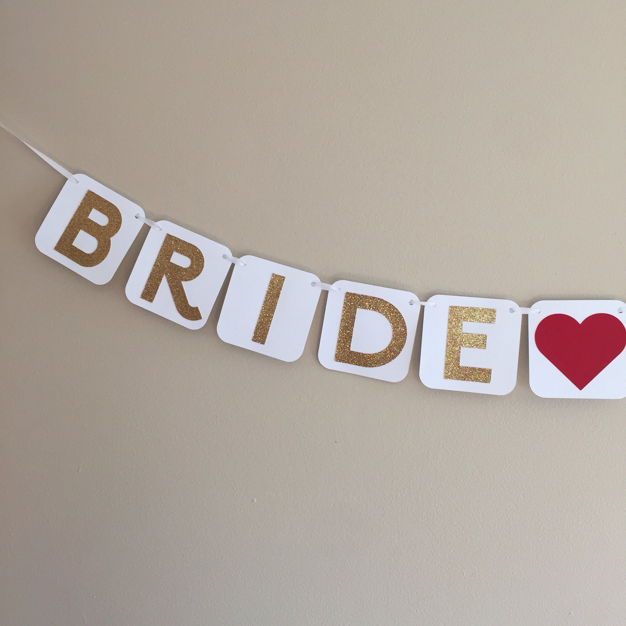 Bride to Be Photo Banner- Engaged Banner - Bridal Shower Banner ...