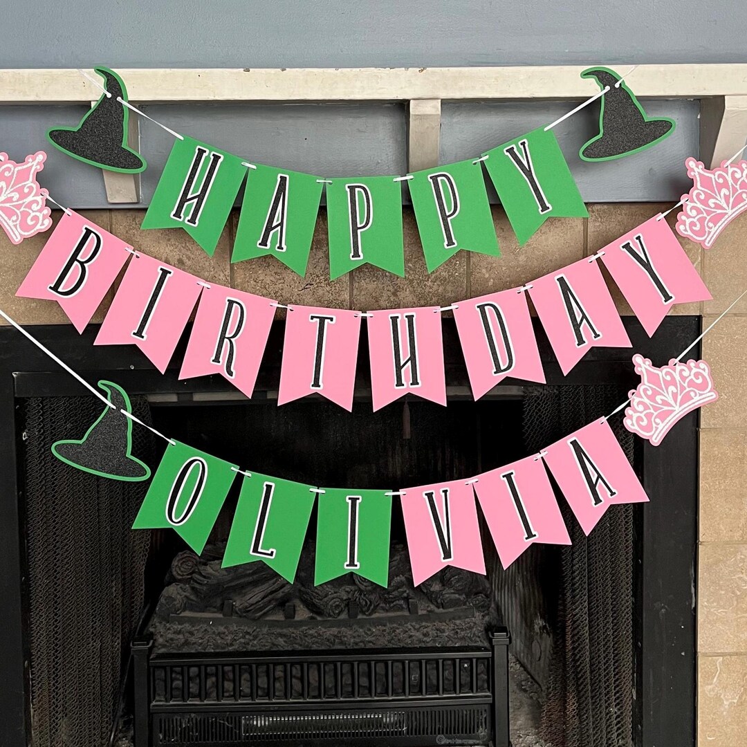 Good Witch Bad Witch Birthday Banner, Good Witch Bad Witch Party Theme ...