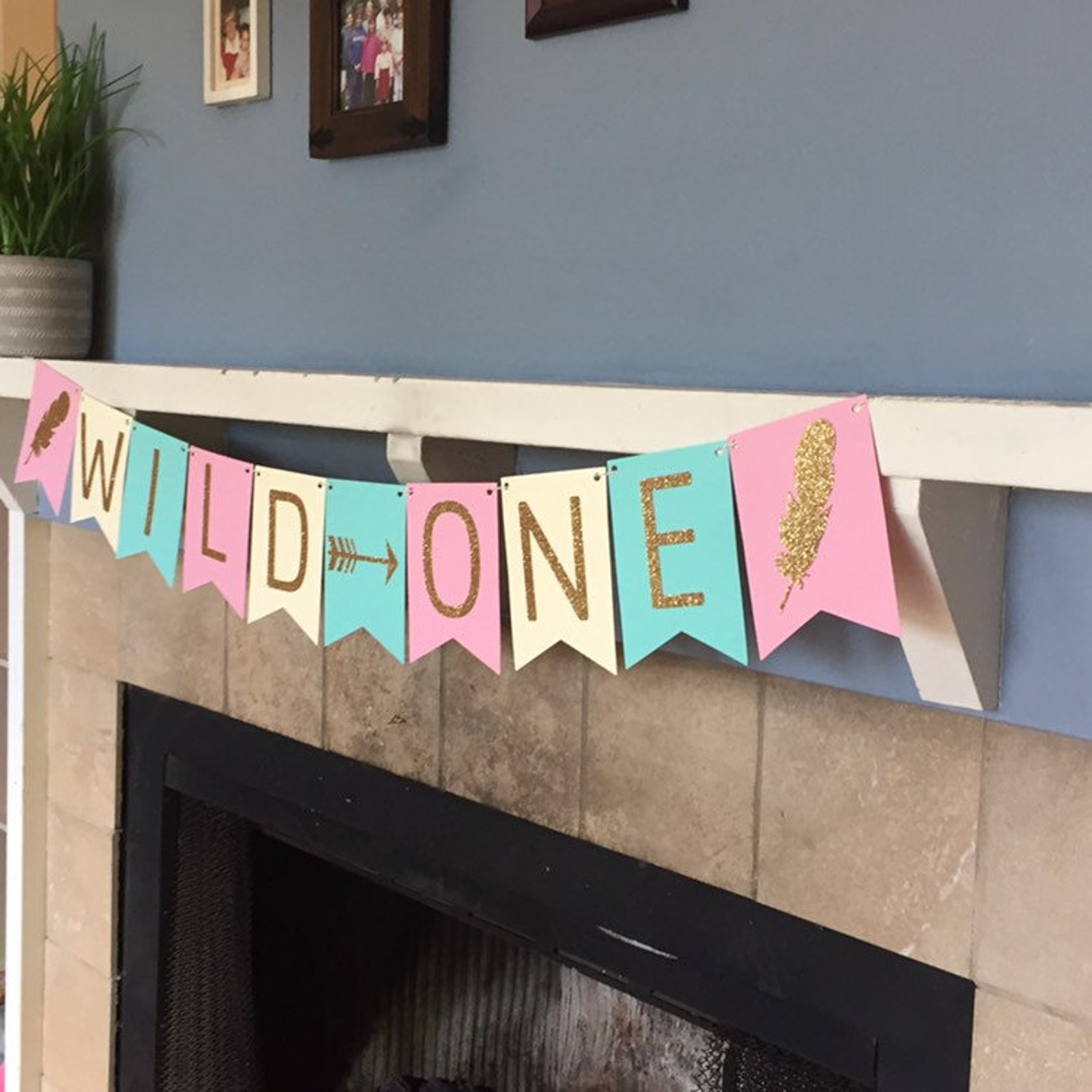 Wild One Banner Wild One Birthday Wild One First Birthday | Etsy