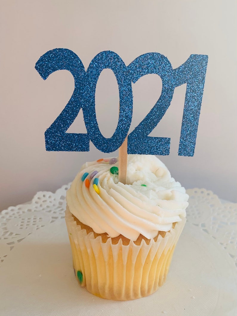 2023 Cupcake Toppers New Years Eve Party Decor Graduation - Etsy