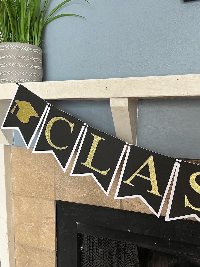 Class of 2026 Banner, Graduation Banner, 2026 Graduation Party ...