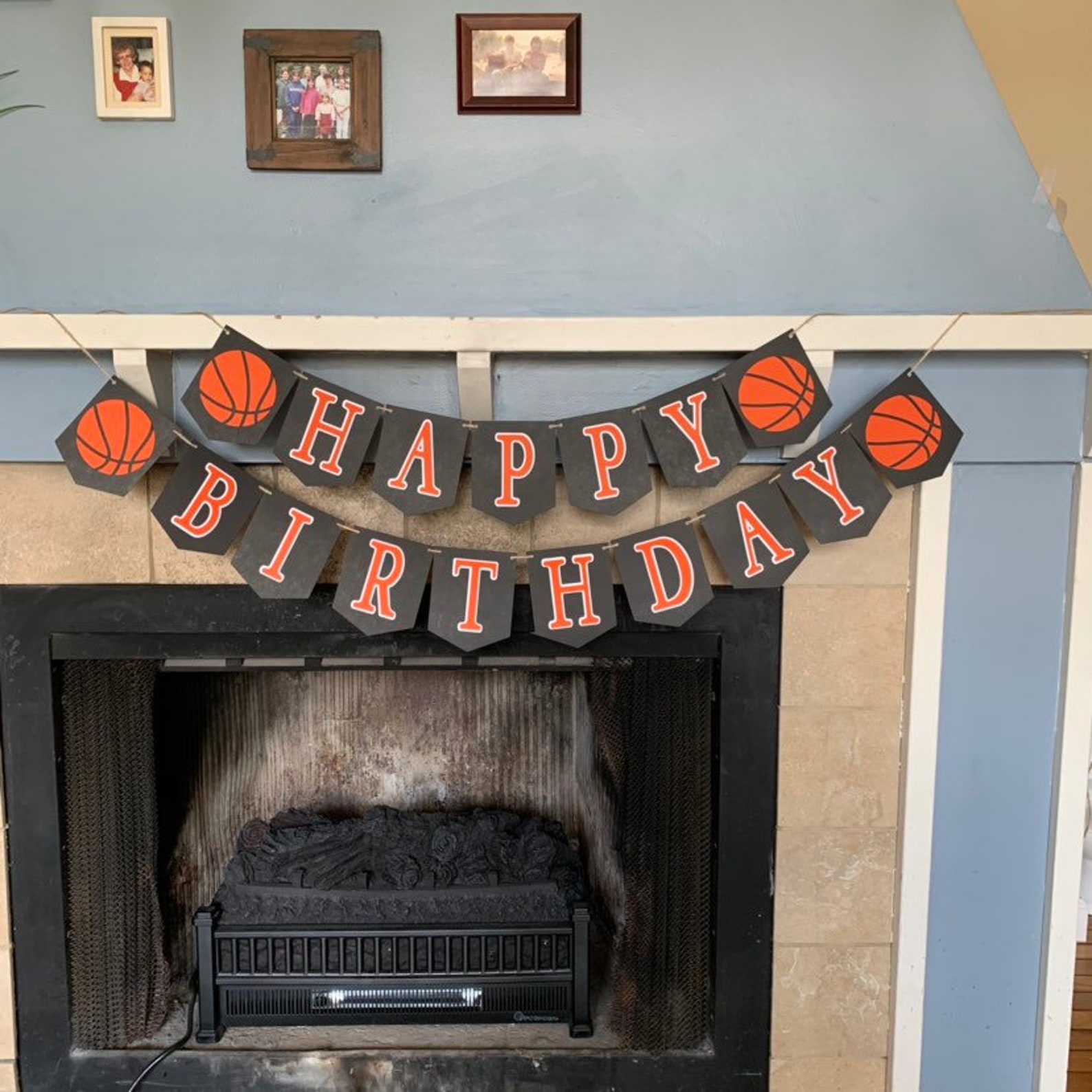 Basketball Birthday Banner Basketball Birthday Decorations - Etsy