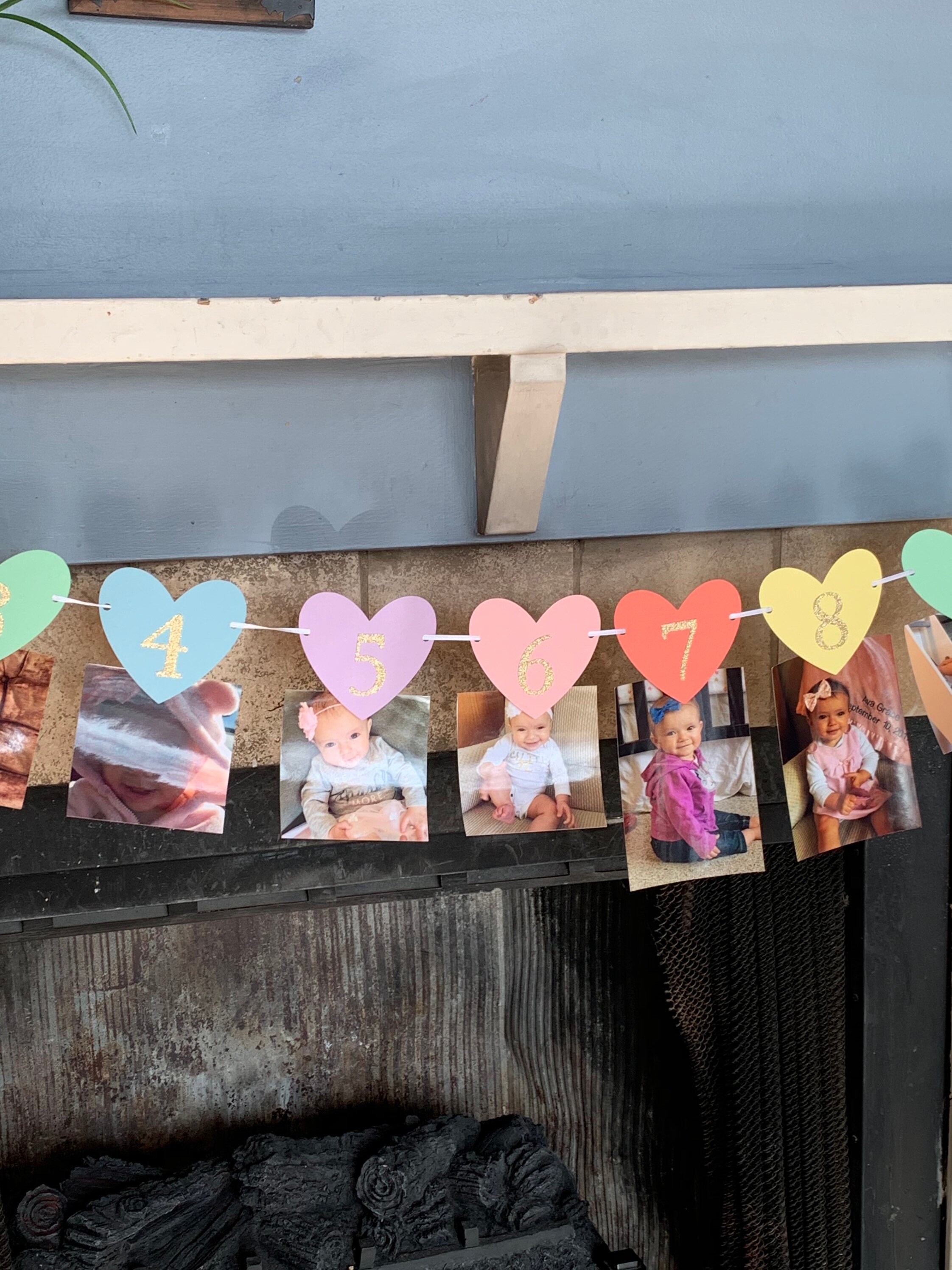 Rainbow Photo Banner Rainbow Banner Rainbow first birthday | Etsy