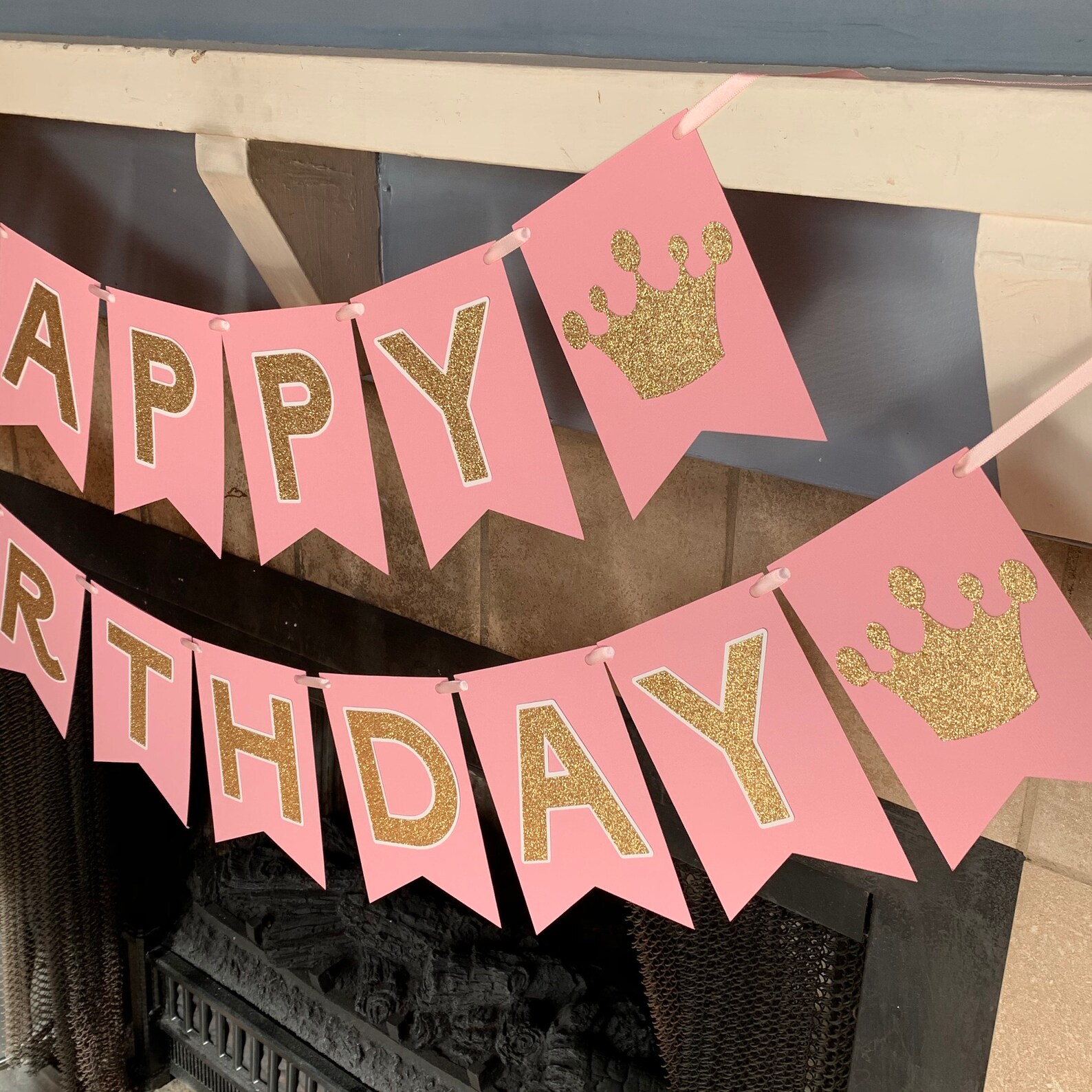 Princess Birthday Banner Princess first birthday Banner | Etsy