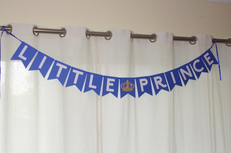 Little Prince Banner Prince Birthday Banner Prince Baby | Etsy