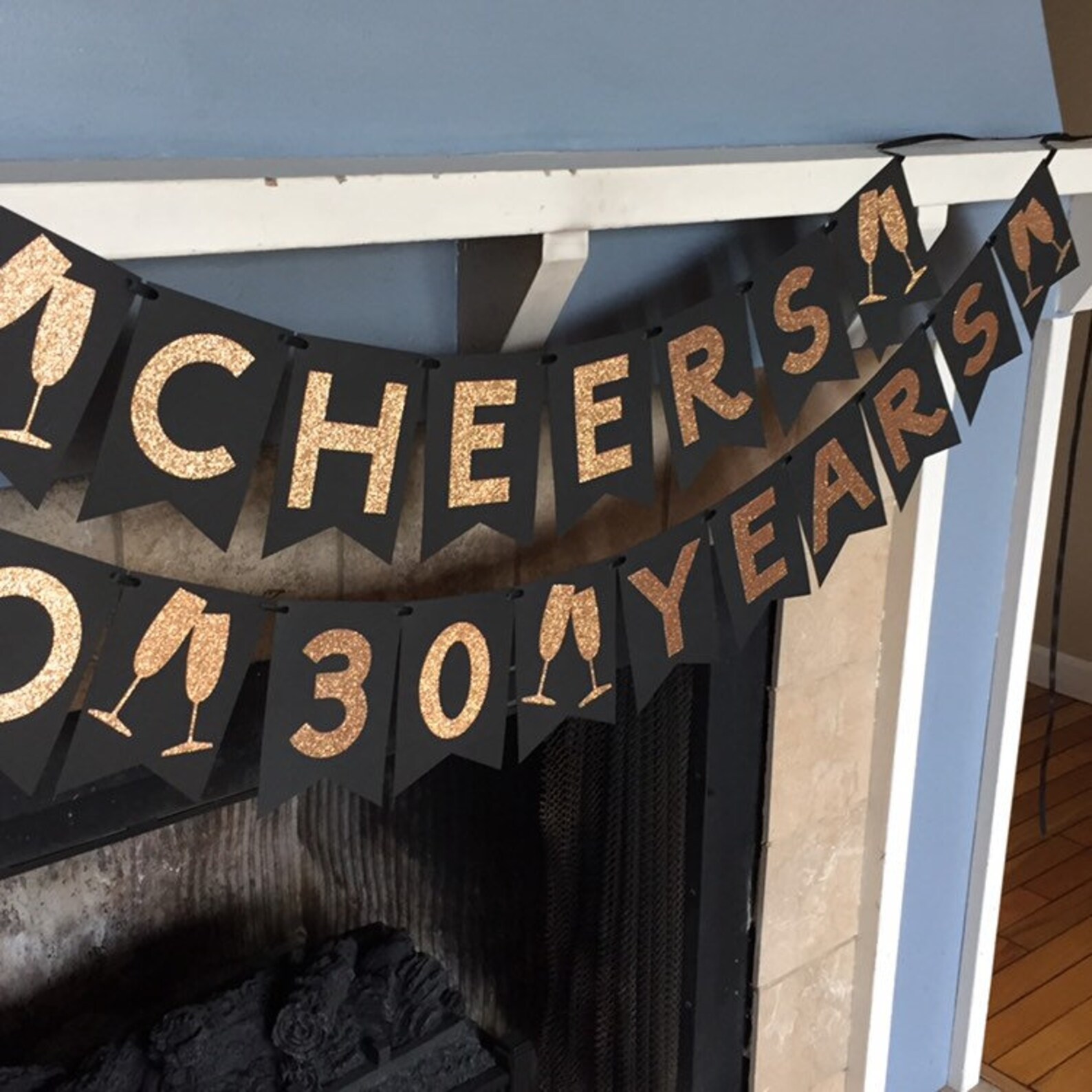 Cheers to 30 Years Banner 30th Birthday Party 30th Birthday - Etsy