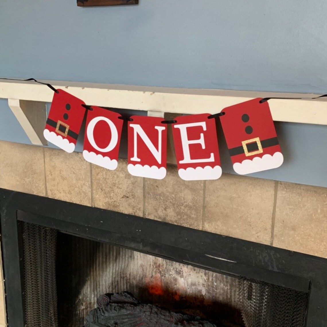 Santa Party Decorations Christmas First Birthday Decorations | Etsy