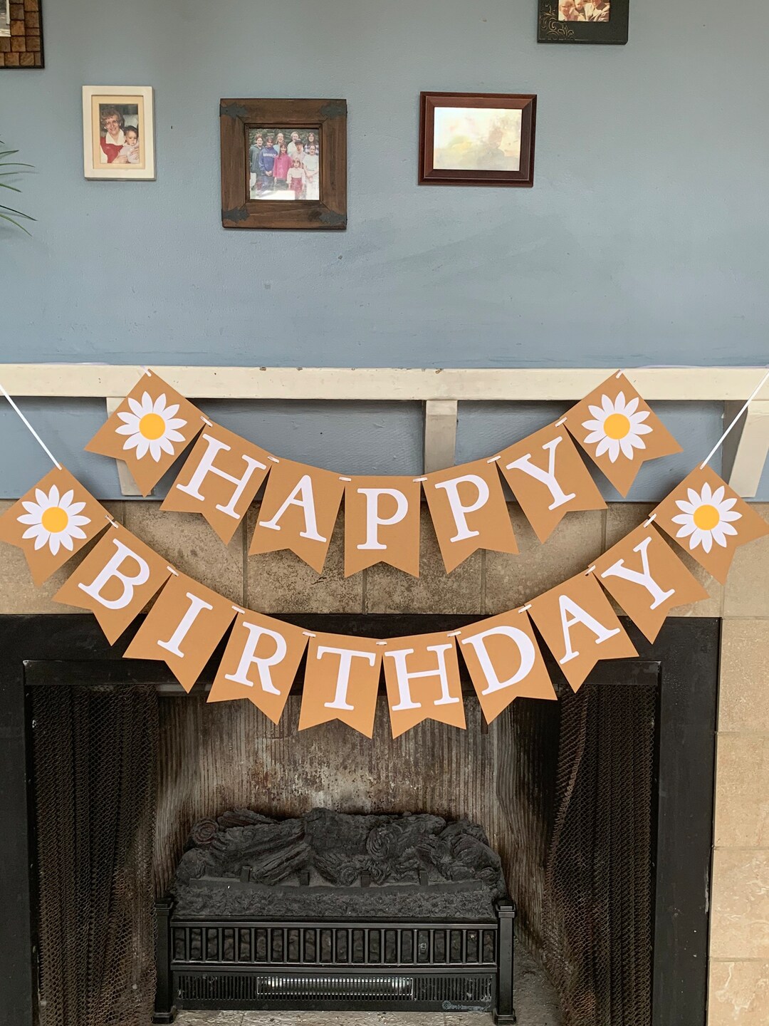 Daisy Birthday Banner, Daisy Birthday Decor, Daisy Theme Birthday ...
