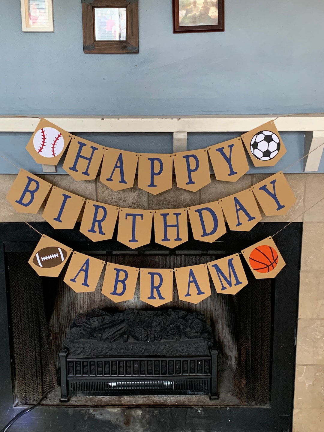 Sports Birthday Banner - Sports Birthday Decorations - Sports 1st ...