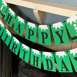 Elf Birthday Banner - Elf Birthday Party Decor - Christmas Party ...