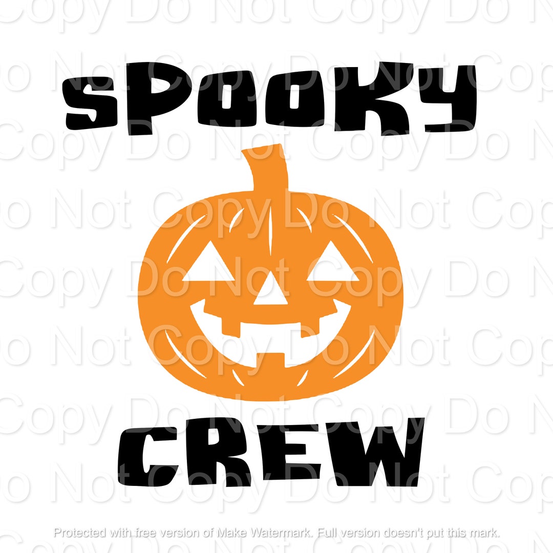 Spooky Crew Digital Download |SVG|PNG|JPEG| - Etsy