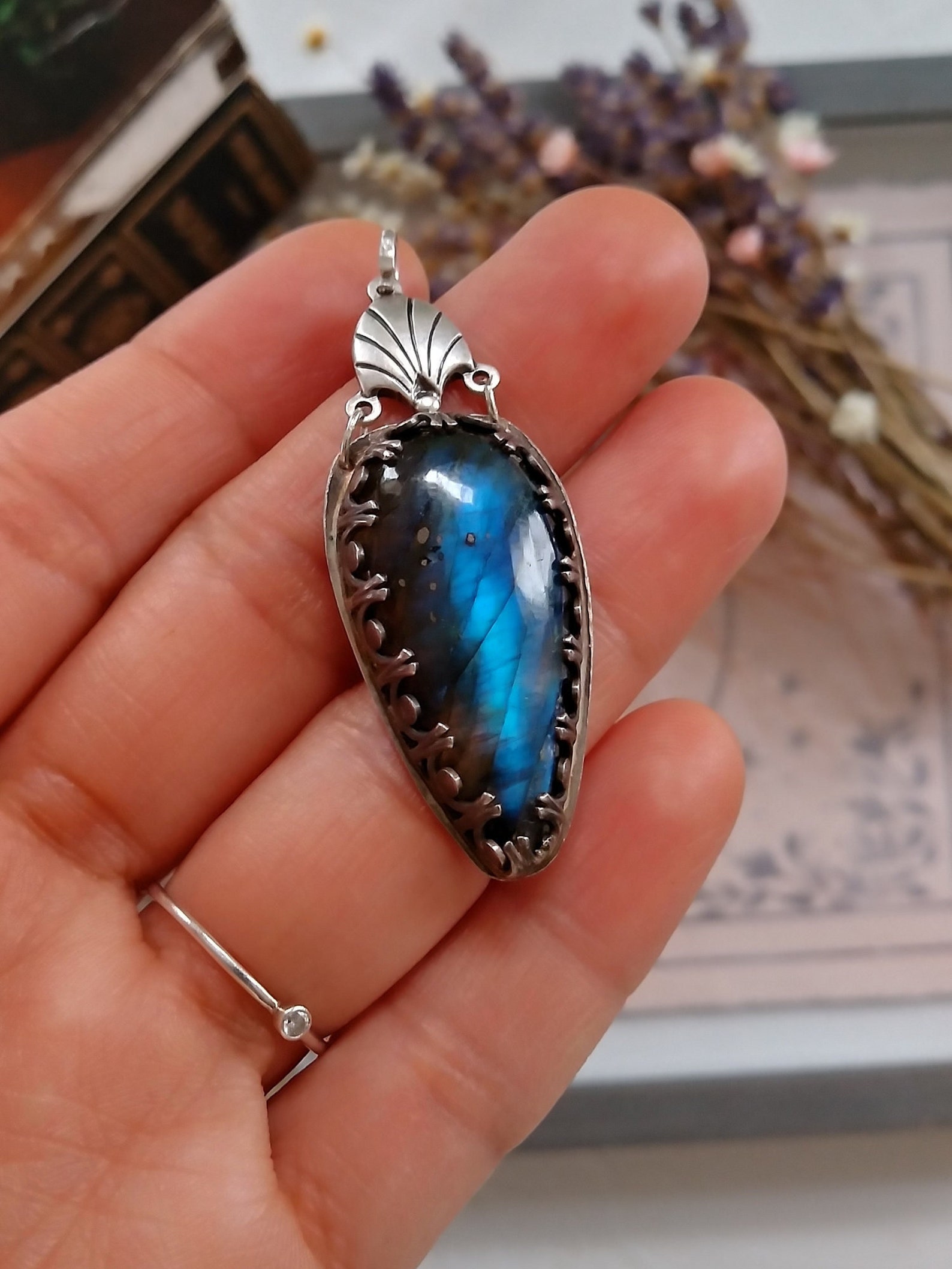 Labradorite Pendant, Labradorite Necklaces, Artisan Jewelry - Etsy