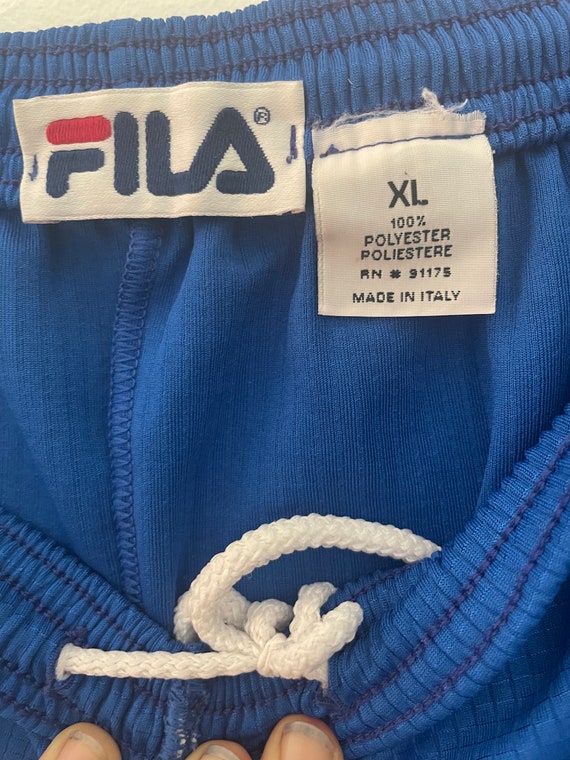 Authentic Italian Fila mesh gym shorts tennis running… - Gem