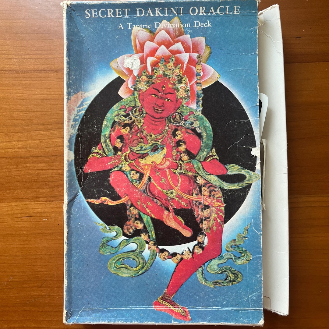 1977 Penny Slinger SIGNED Secret Dakini Oracle Deck Tantric Divination ...
