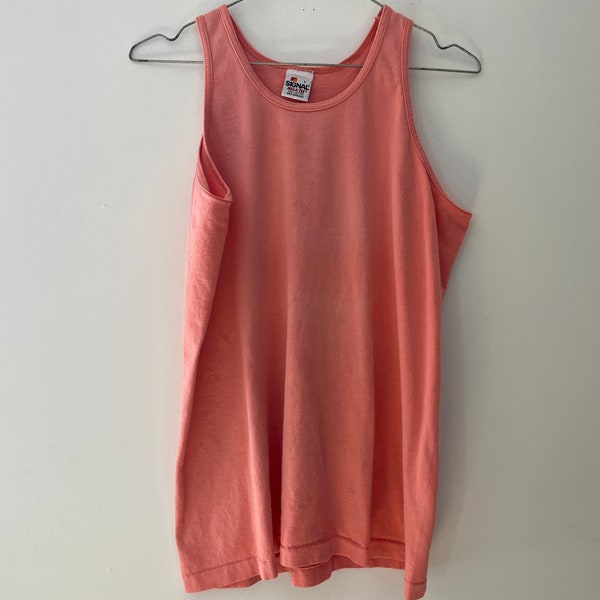 Neon Pink Tank Top - Etsy
