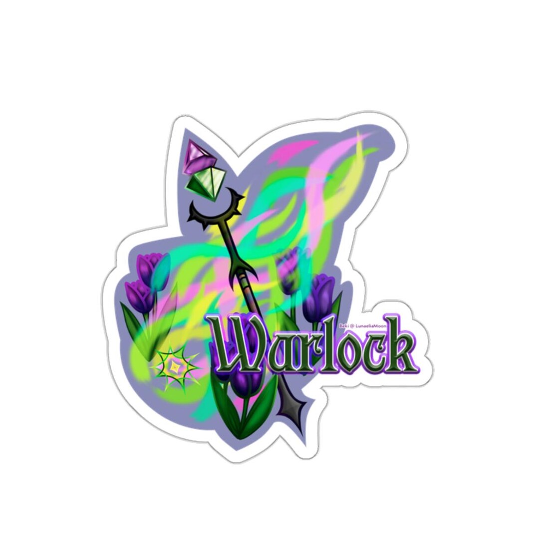 Warlock Sticker - Etsy
