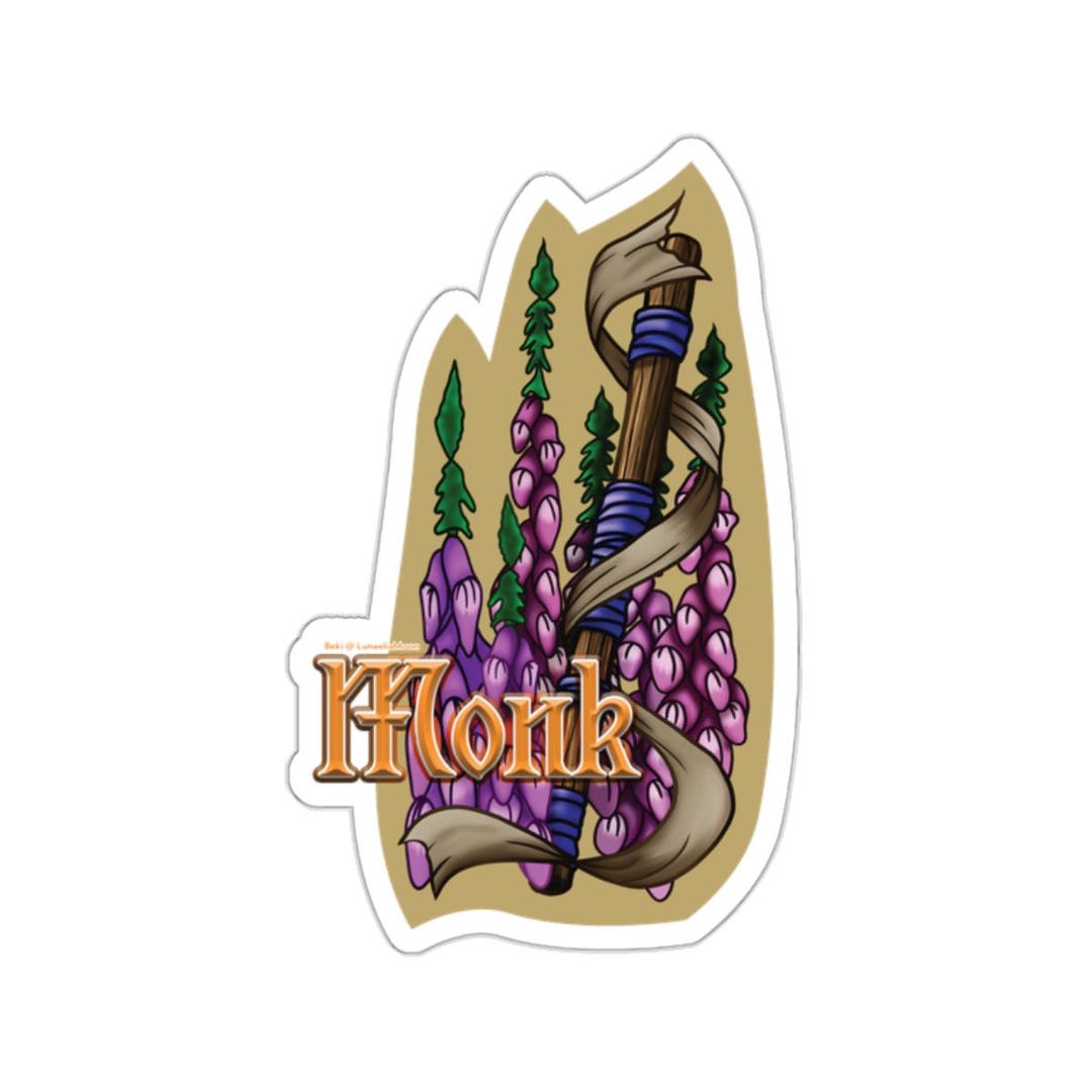 Monk Sticker - Etsy