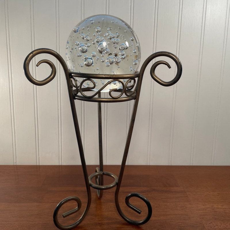 Gazing Ball Stand - Etsy