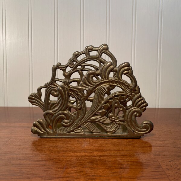 Brass Letter Holder - Etsy