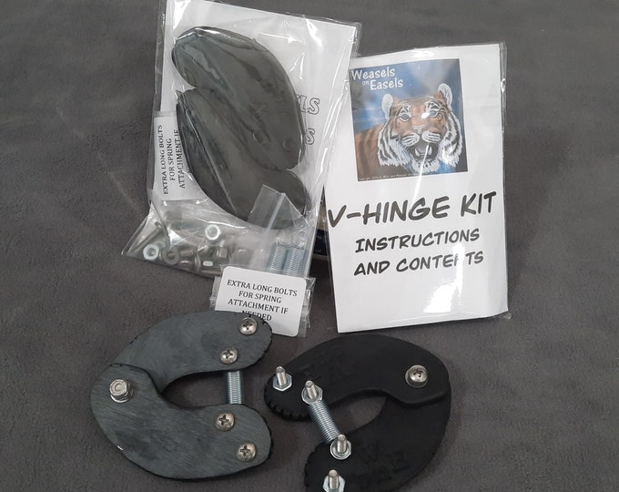 V-hinge Kit With Hardware for Making Moving Mouth Jaws on Resin Head ...
