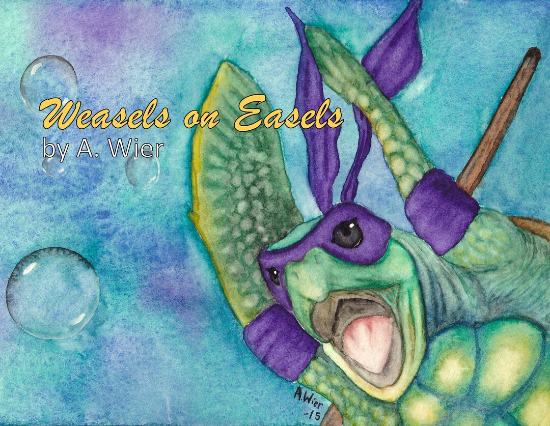 Chad the Ninja Sea Turtle Wannabe - HQ Digital Download - Computer ...