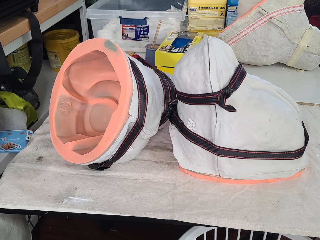 Custom Fursuit Headbase Mold 12 Weeks - 3d Print Modeling and Molding ...