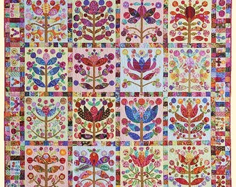 VILLAGE Pattern Kim Mclean Appliqué - Etsy