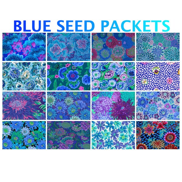 Kaffe Fassett Seed Packet Fabric - Etsy
