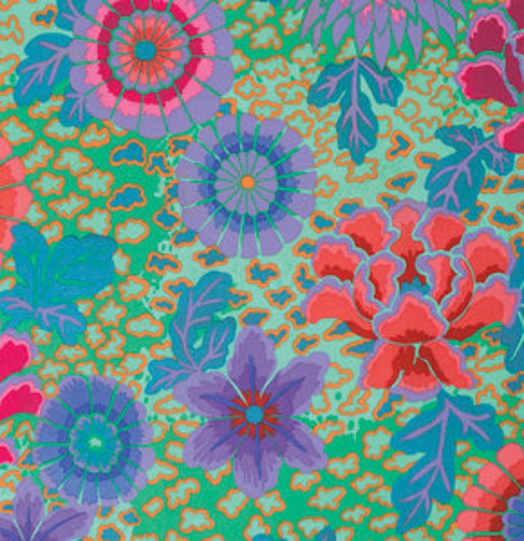DREAM AQUA Green GP148 Kaffe Fassett - Sold in 1/2 Yd Increments ...