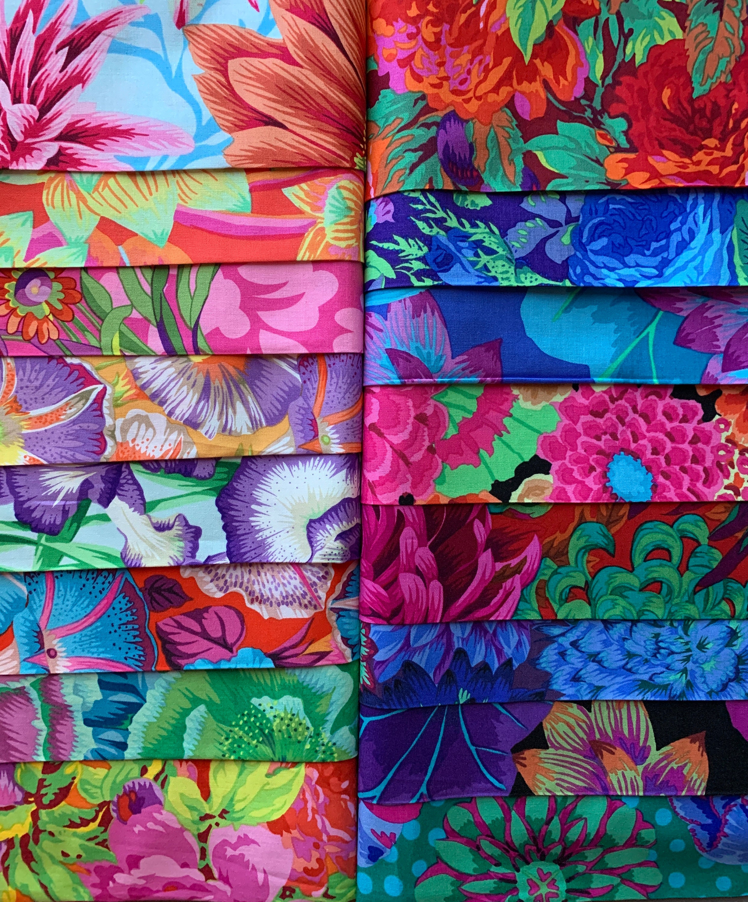 BORDERED DIAMONDS Quilt Fabric Pack 56x80 Kaffe | Etsy