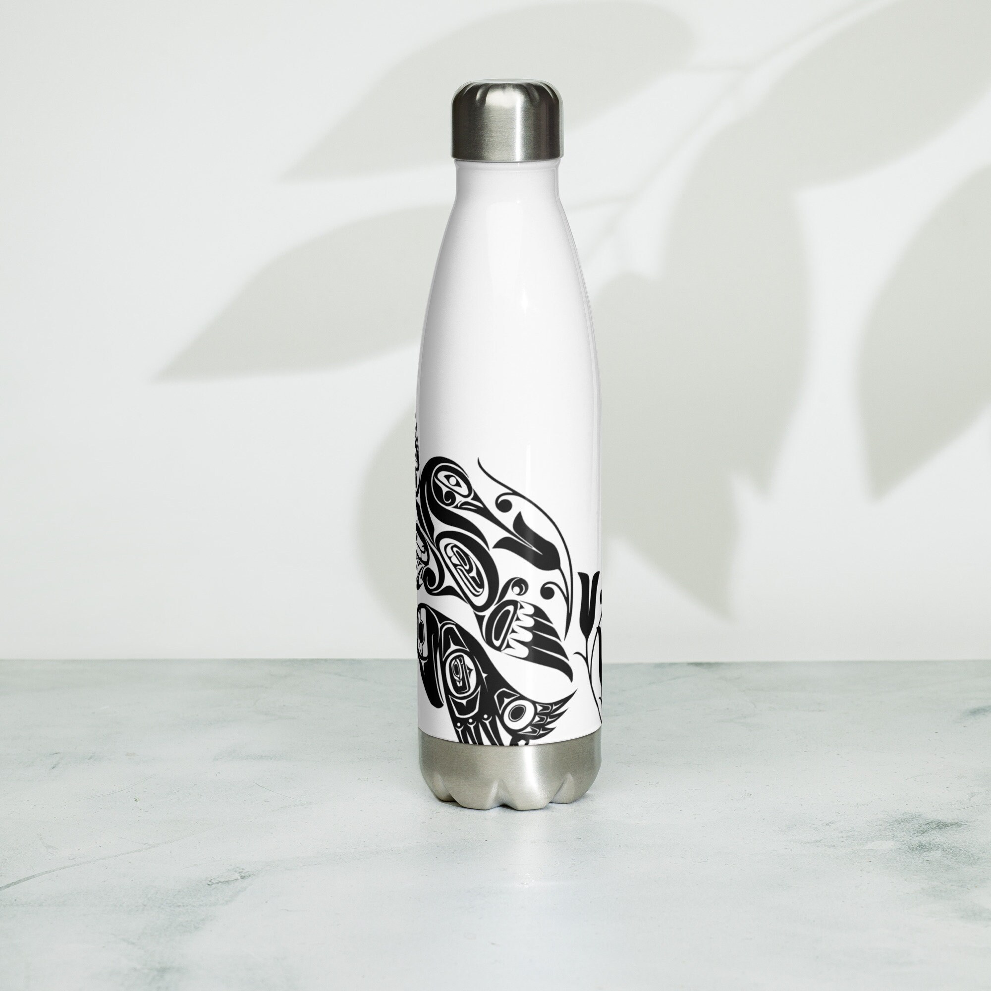 Alaskan Native Inspired Design - Stainless Steel Water Bottle - Etsy