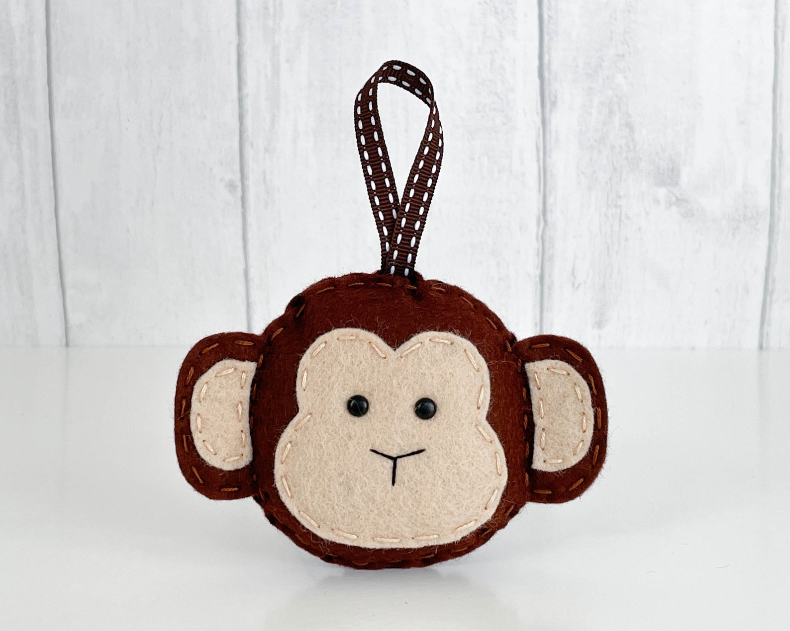PDF Pattern for Mila Monkey, Felt Sewing Pattern, Full Instructions ...