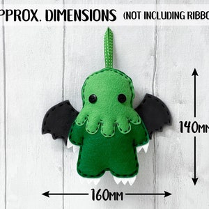 Felt Cthulhu Sewing Pattern: DIY Decoration (PDF Pattern) - Etsy