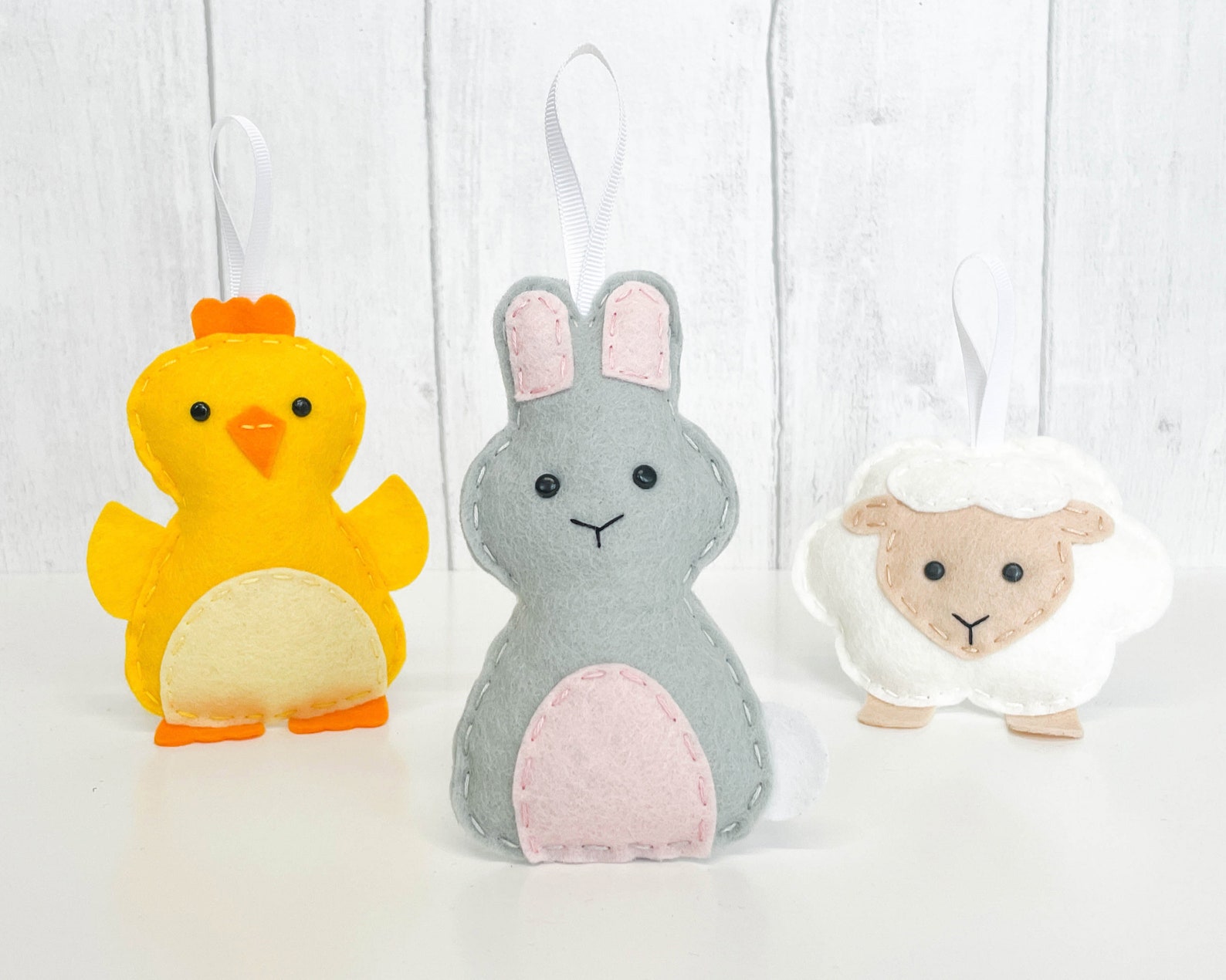 PDF Pattern for Spring Trio Felt Sewing Pattern Full - Etsy