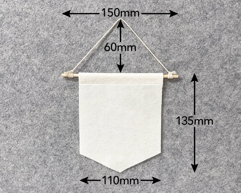 Felt Alphabet Mini Banner Flag Initial Banner Flag 4 - Etsy