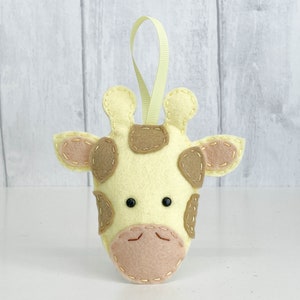 PDF Pattern for Geraldine Giraffe, Felt Sewing Pattern, Full ...
