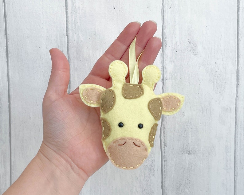 PDF Pattern for Geraldine Giraffe Felt Sewing Pattern Full - Etsy
