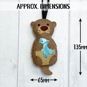 PDF Pattern for Ollie Otter, Felt Sewing Pattern, Full Instructions ...