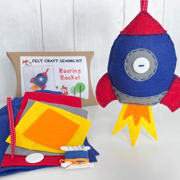 Felt Rocket - Etsy UK