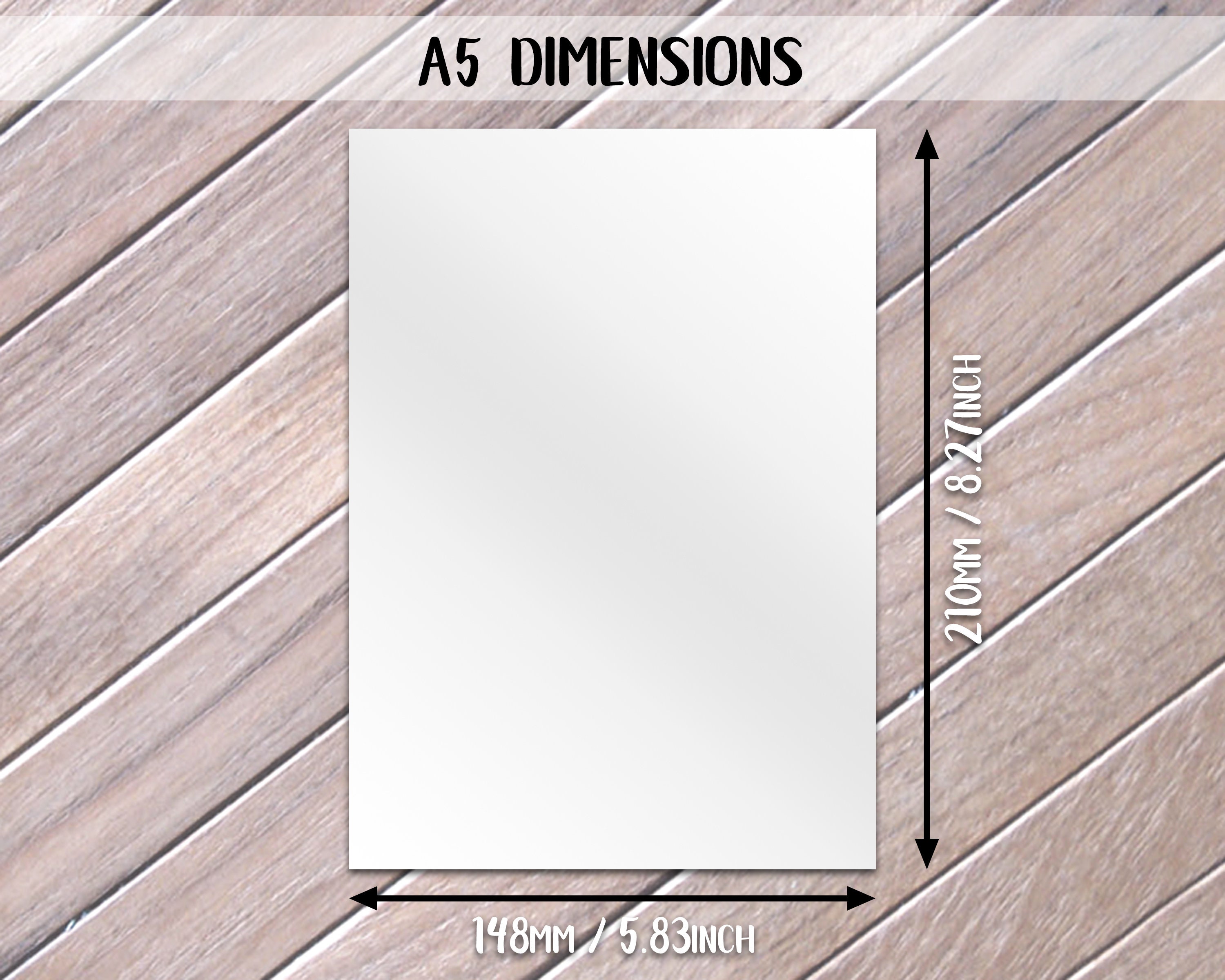 A5 size 5mm Square Grid Printable 6 Page pack Bullet | Etsy