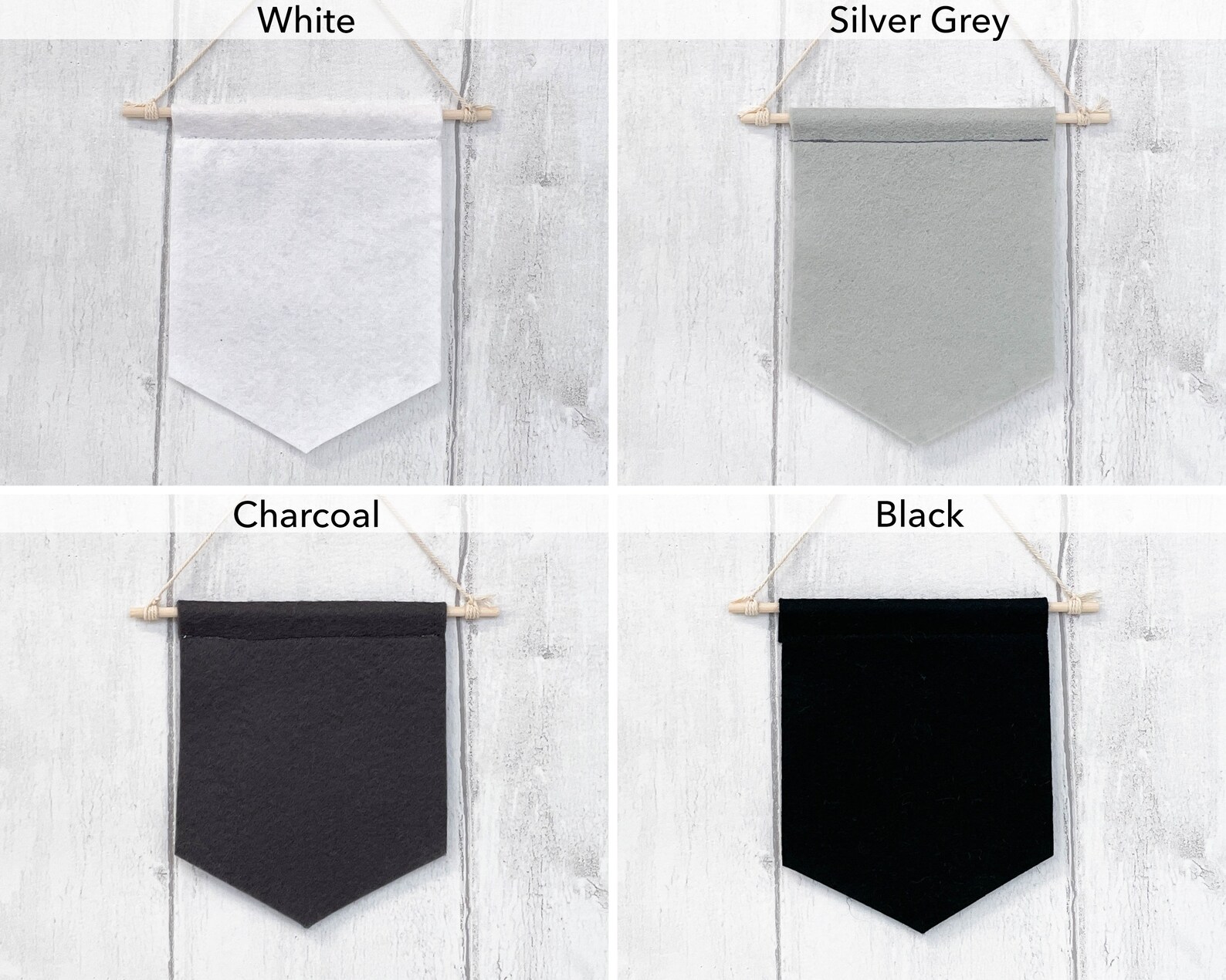 Felt Alphabet Mini Banner Flag Initial Banner Flag 4 - Etsy