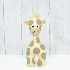 PDF Pattern for Gerald Giraffe, Felt Sewing Pattern, Full Instructions ...